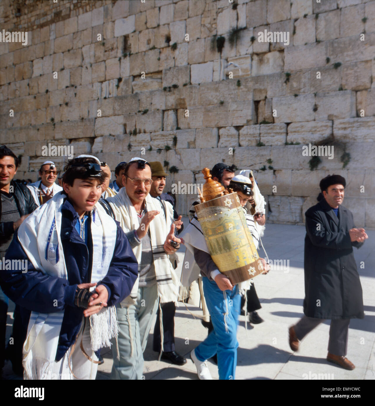 Eine Reise nach Israel, 1980er Jahre. A trip to Israel, 1980s Stock ...