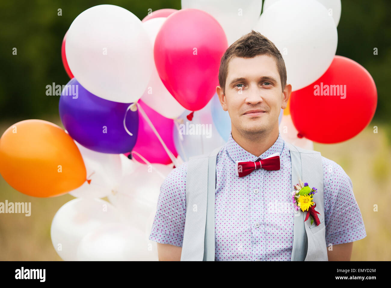 Balloons latex man hi-res stock photography and images - Alamy