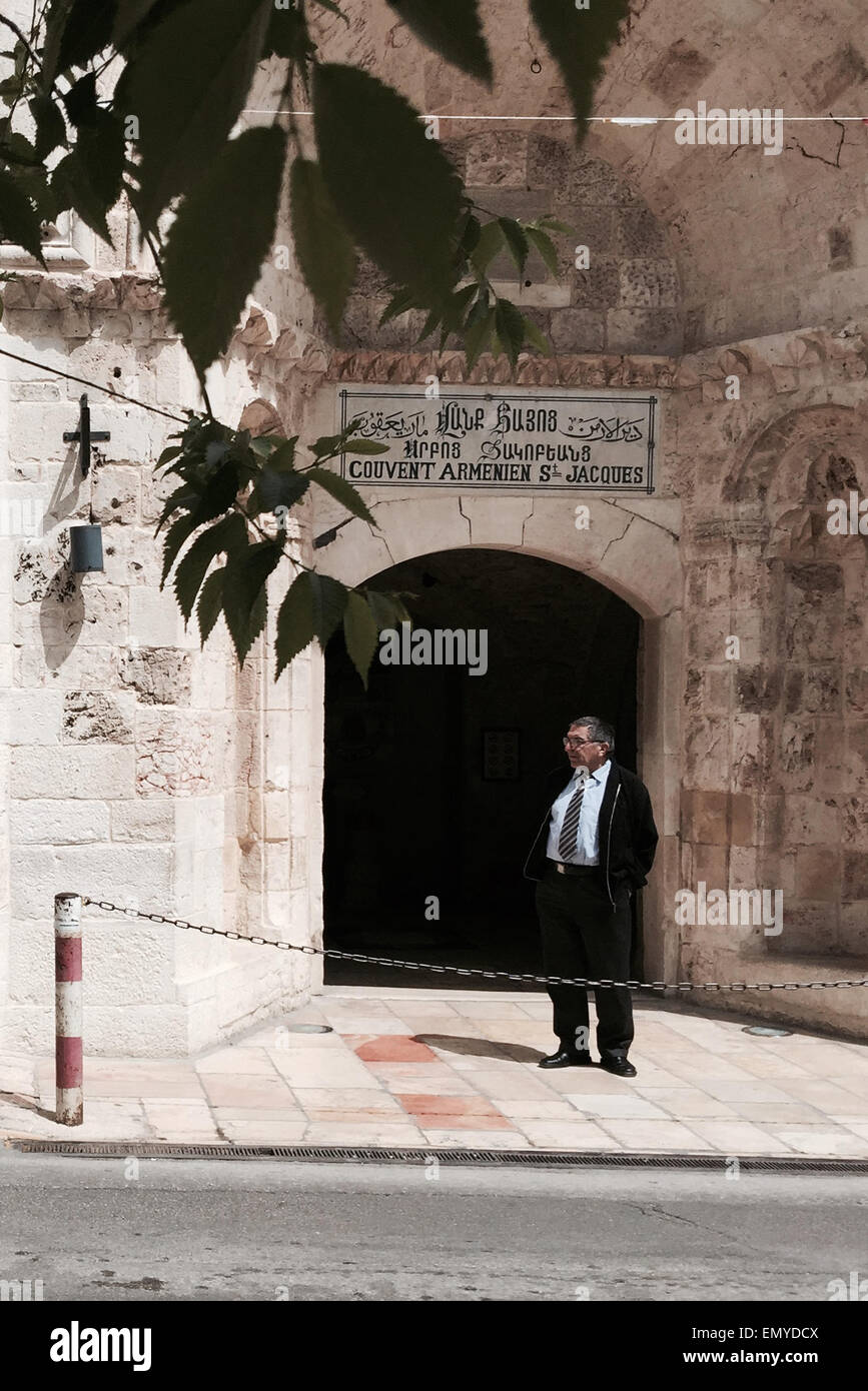 Armenian convent jerusalem hi-res stock photography and images - Alamy