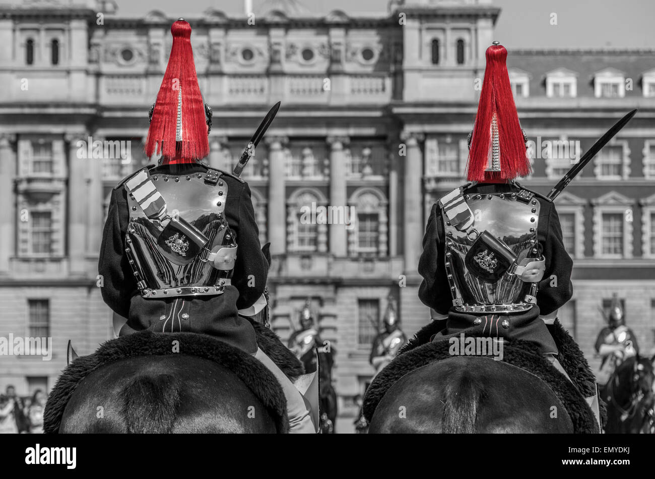 Troopers portrait of The Blues and Royals Household Cavalry, a regiment ...