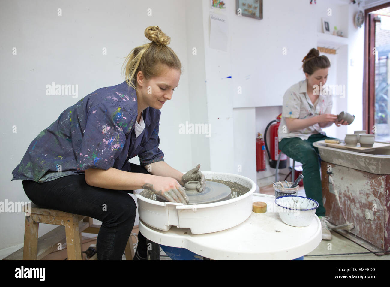 Pottery wheel hi-res stock photography and images - Alamy