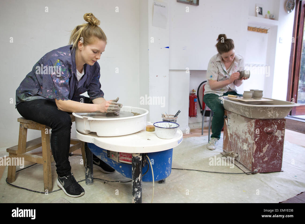 Pottery wheel hi-res stock photography and images - Alamy