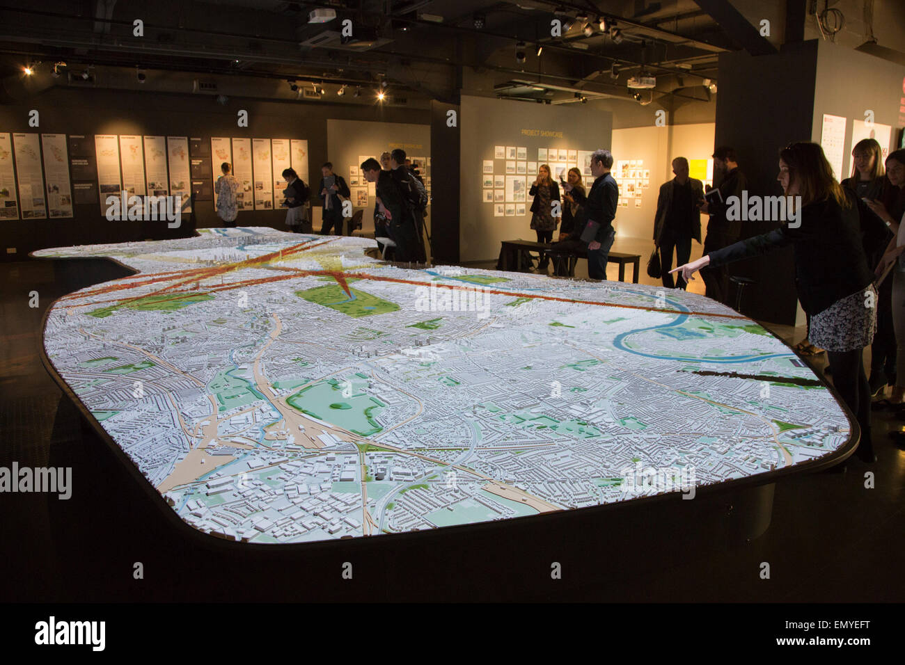 London, UK. 22 April 2015. New London Architecture (NLA) has today ...