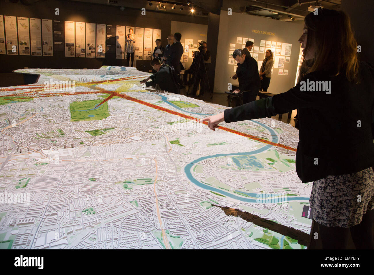 London, UK. 22 April 2015. New London Architecture (NLA) has today ...