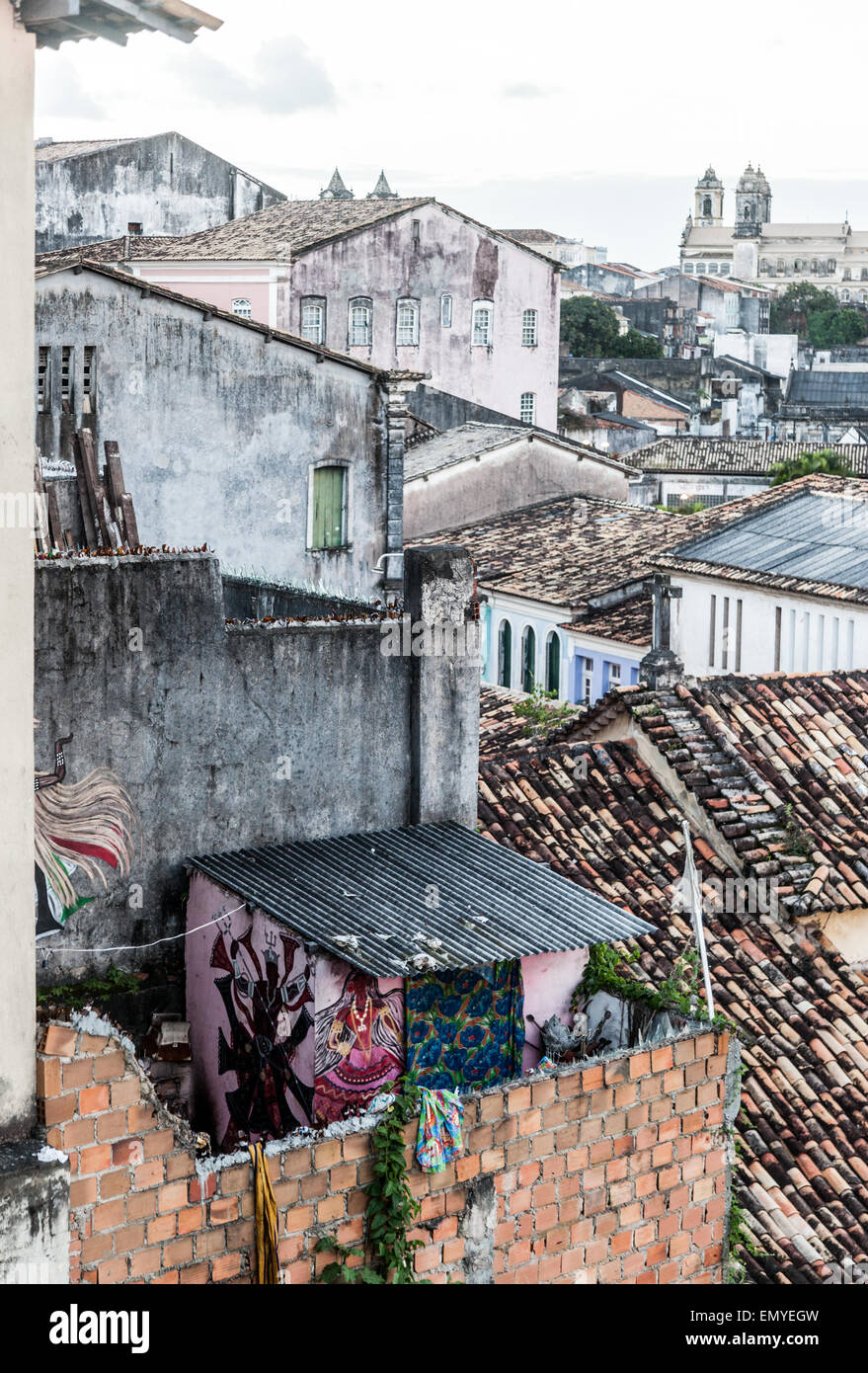 Favela poverty salvador hi-res stock photography and images - Alamy