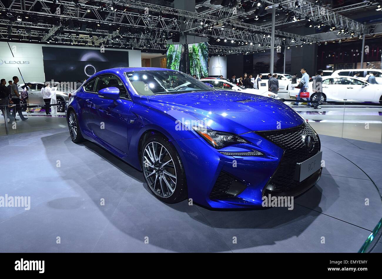 Shanghai, China. 23rd April, 2015. The new Lexus RCF during the 16th ...