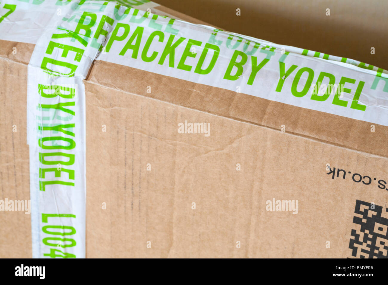 Repacked by Yodel tape on taped up package that was lost in transit ...