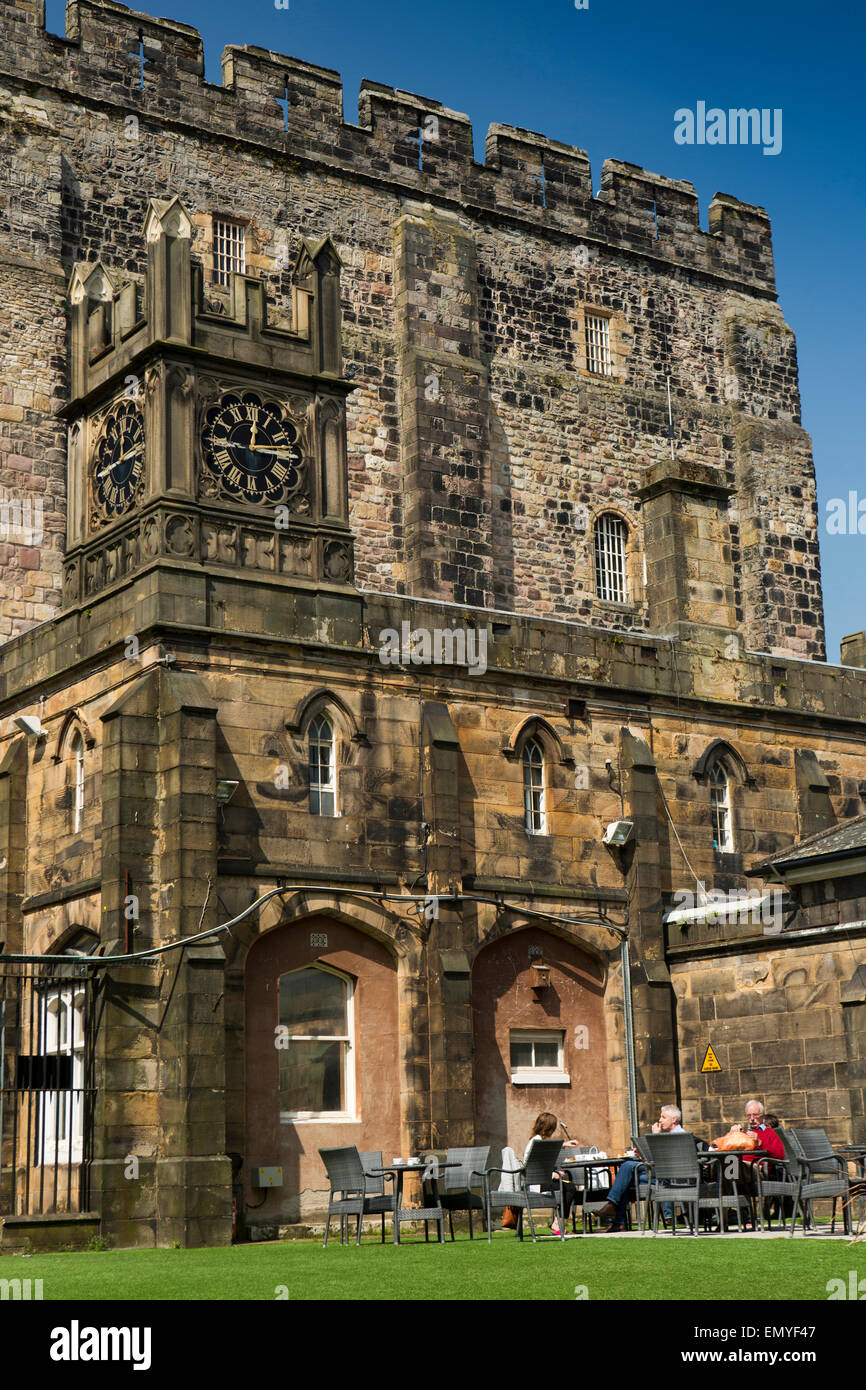 UK, England, Lancashire, Lancaster, Castle Park, Lancaster Castle ...