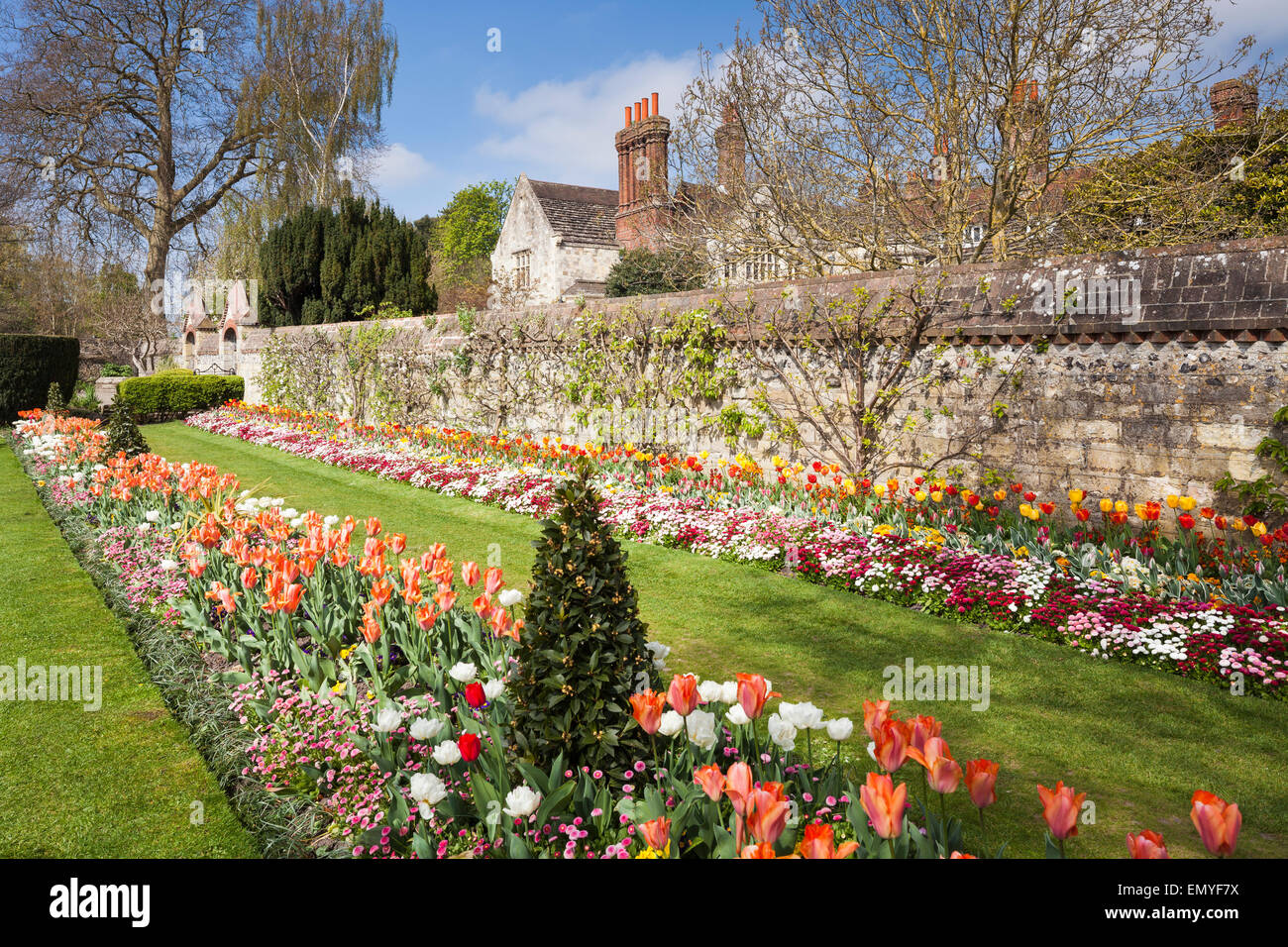 Southover Grange Public Garden, Lewes, East Sussex, England, UK Stock ...