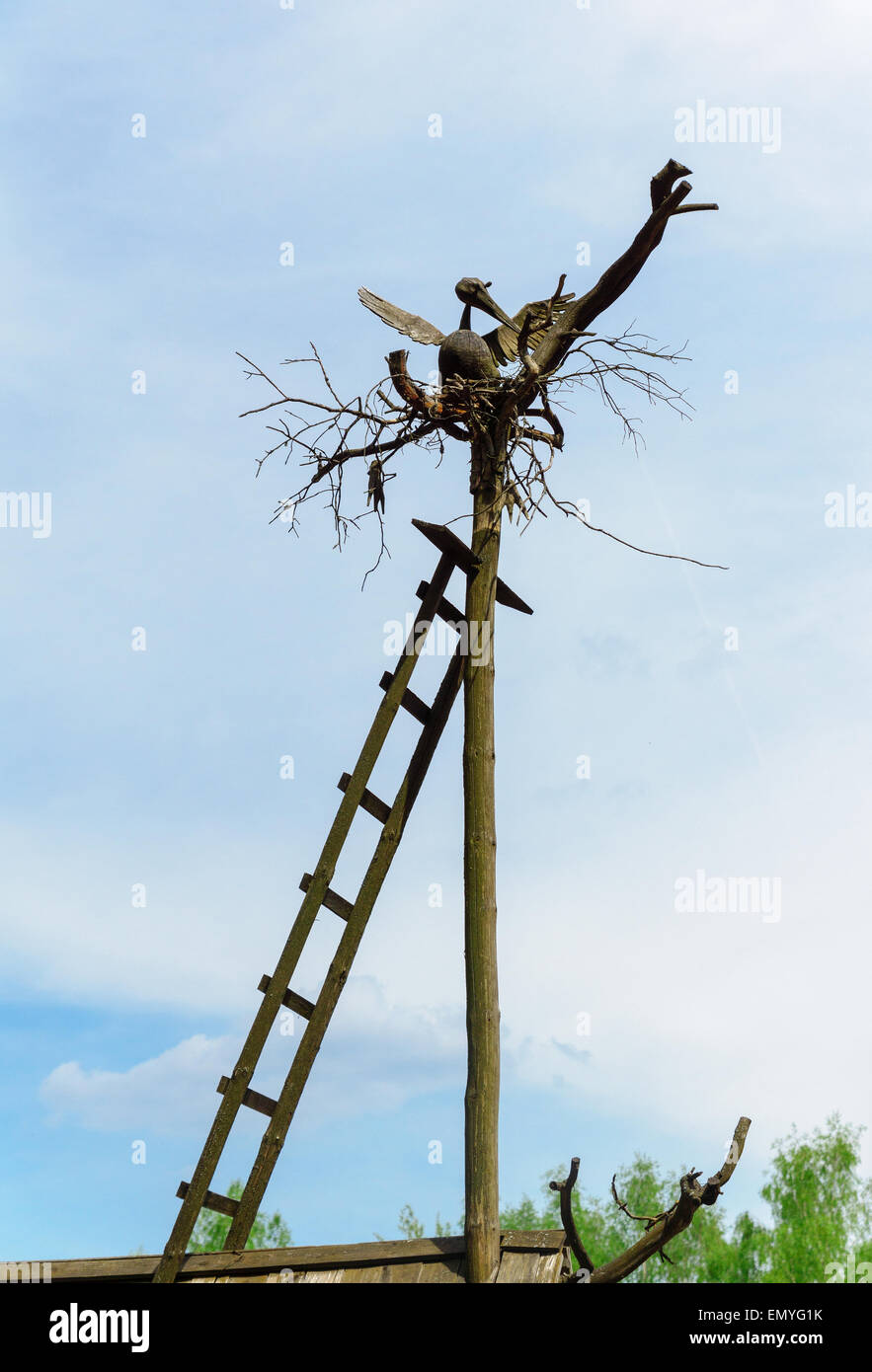 Tall ladder hi-res stock photography and images - Alamy