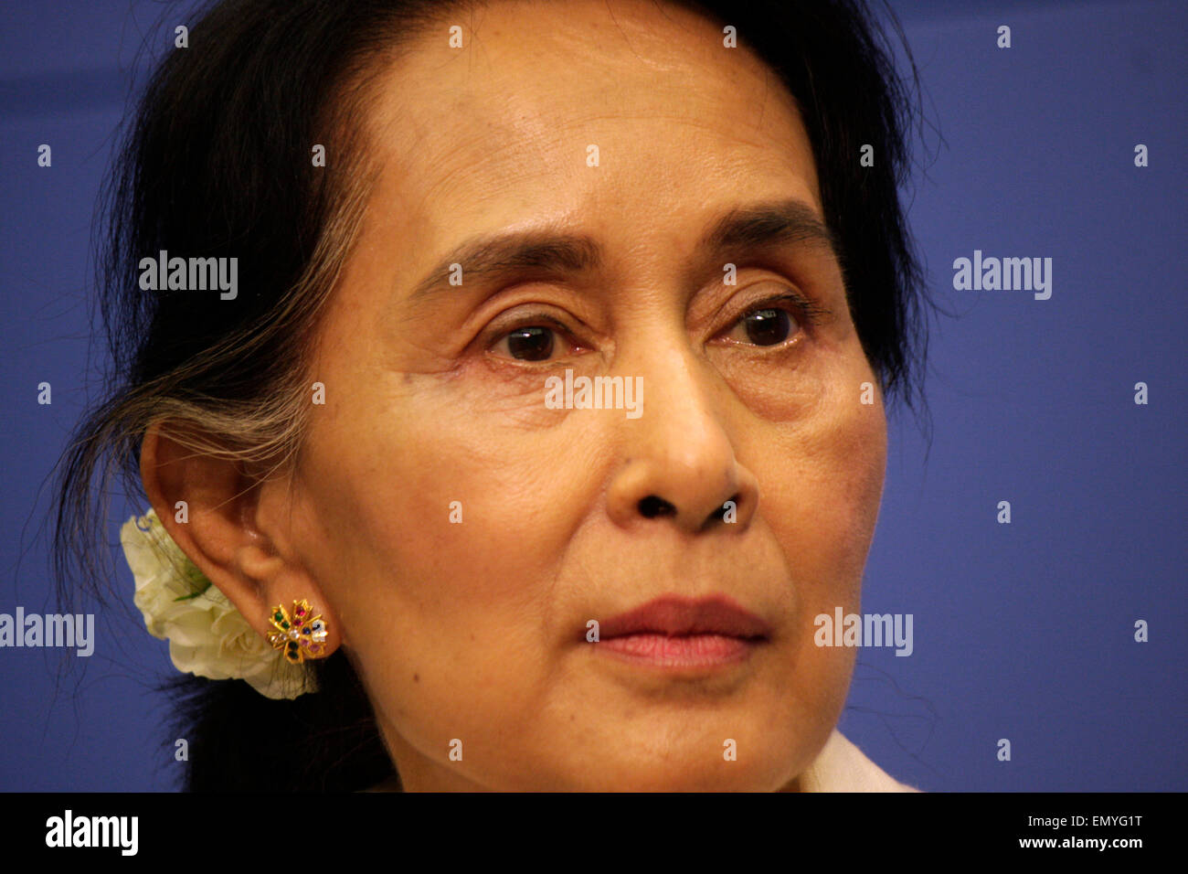 Aung san suu kyi portrait hi-res stock photography and images - Alamy