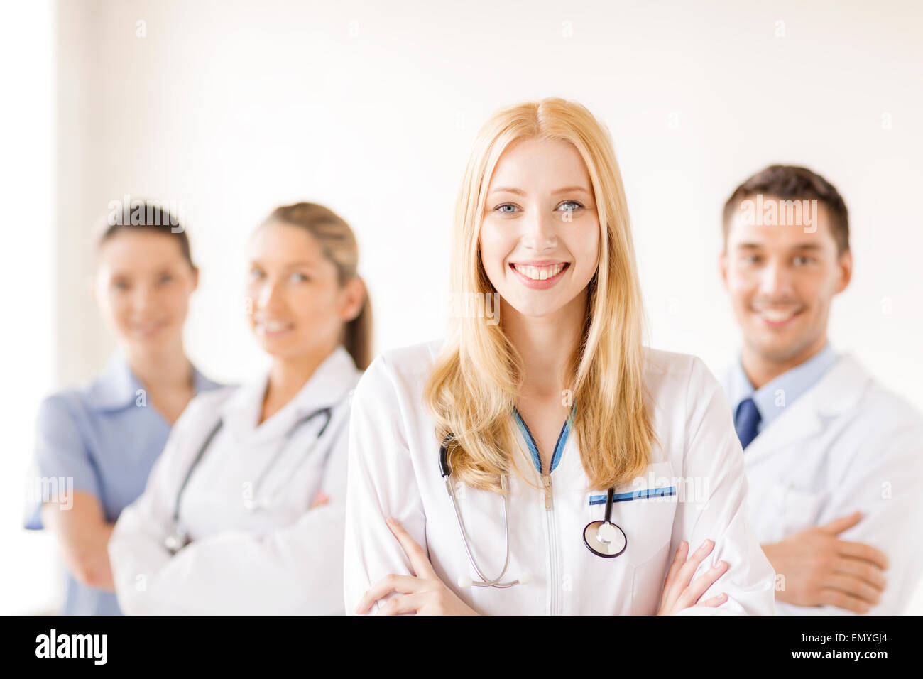 Group female medical practitioners hi-res stock photography and images ...