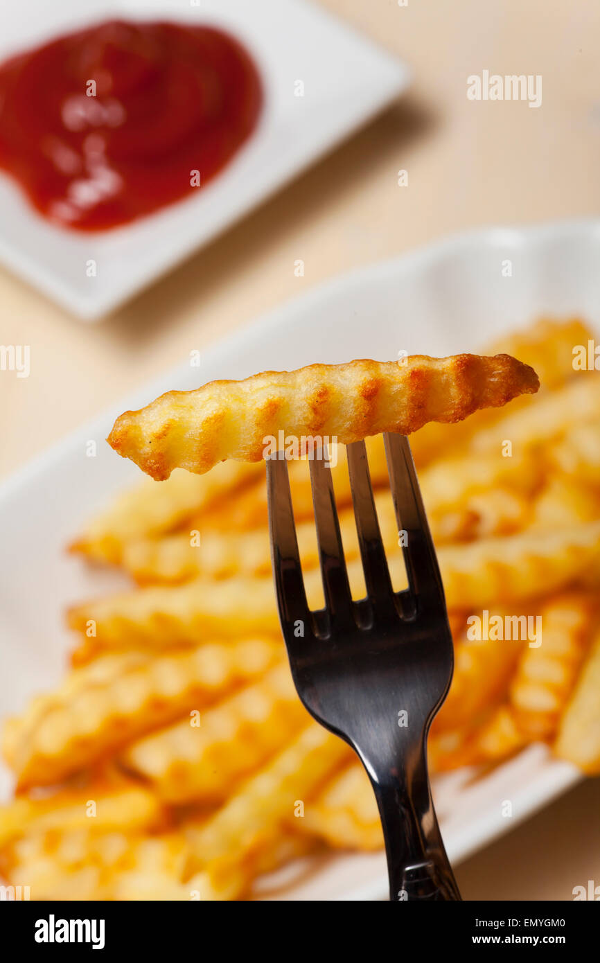 Single french fry hi-res stock photography and images - Alamy