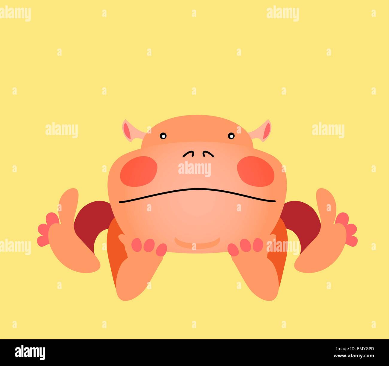 Cute kawaii animalistic cartoon character Stock Vector Image & Art - Alamy
