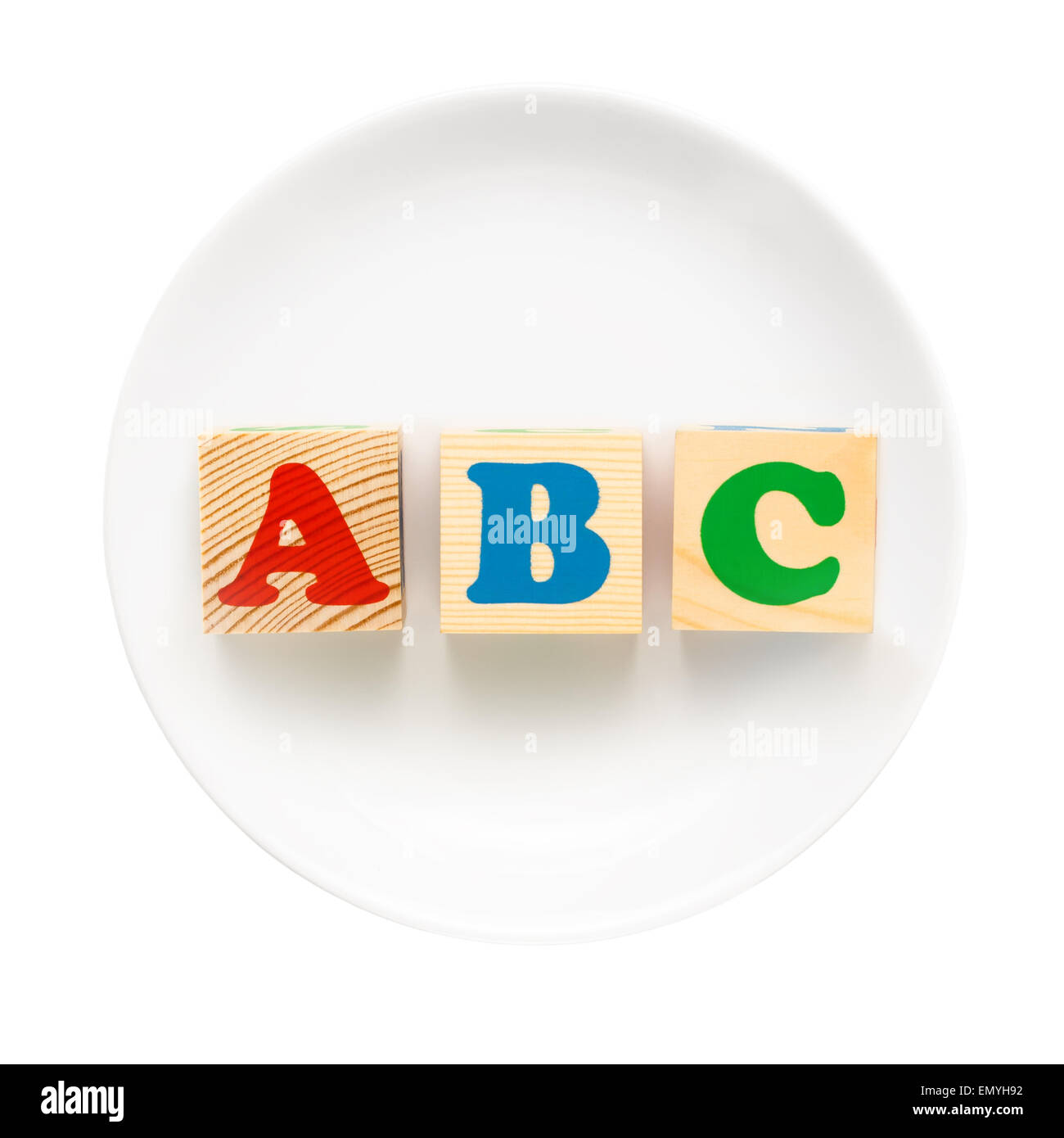 Variety fast food menu sign Cut Out Stock Images & Pictures - Alamy