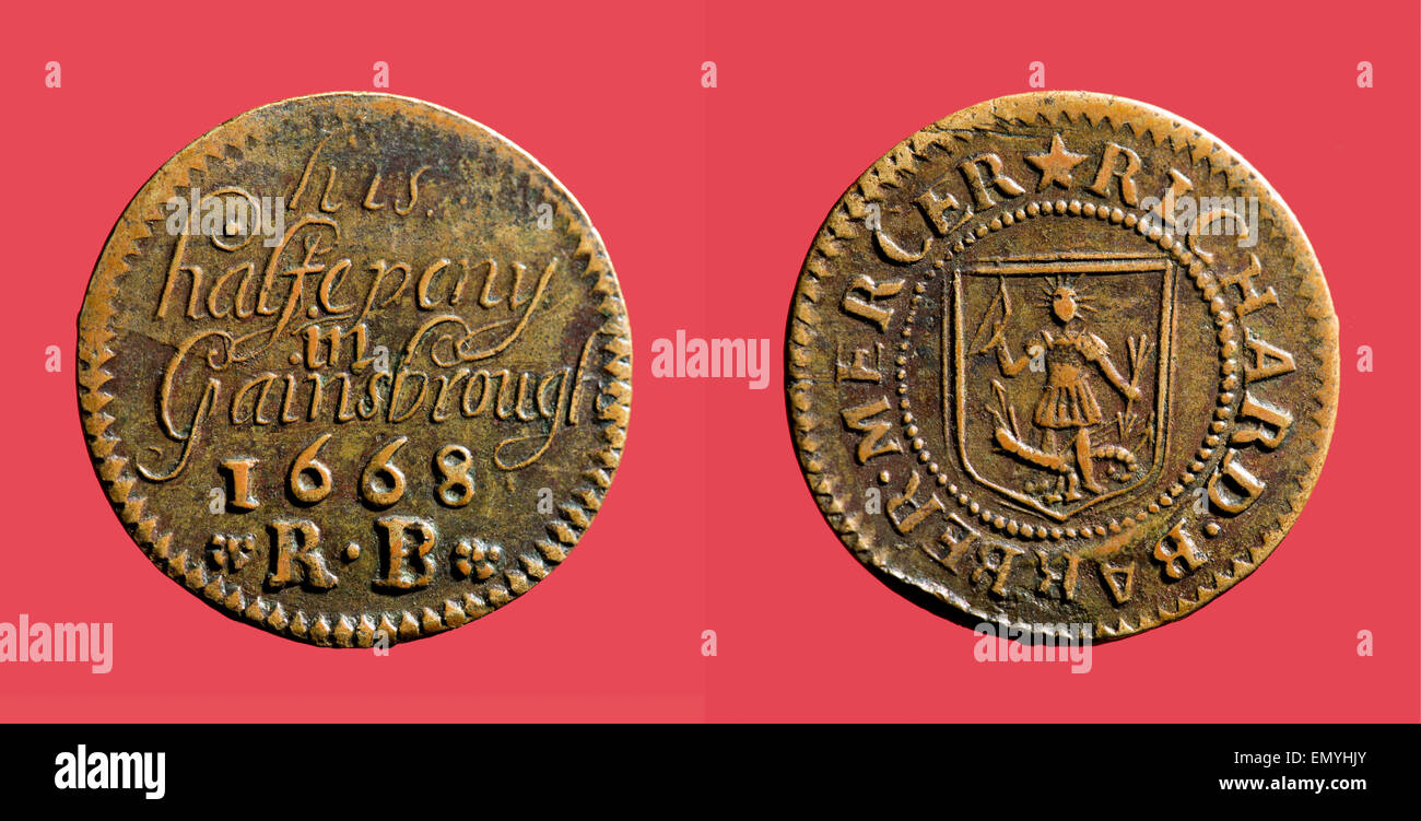 17th Century Traders Token High Resolution Stock Photography and Images ...