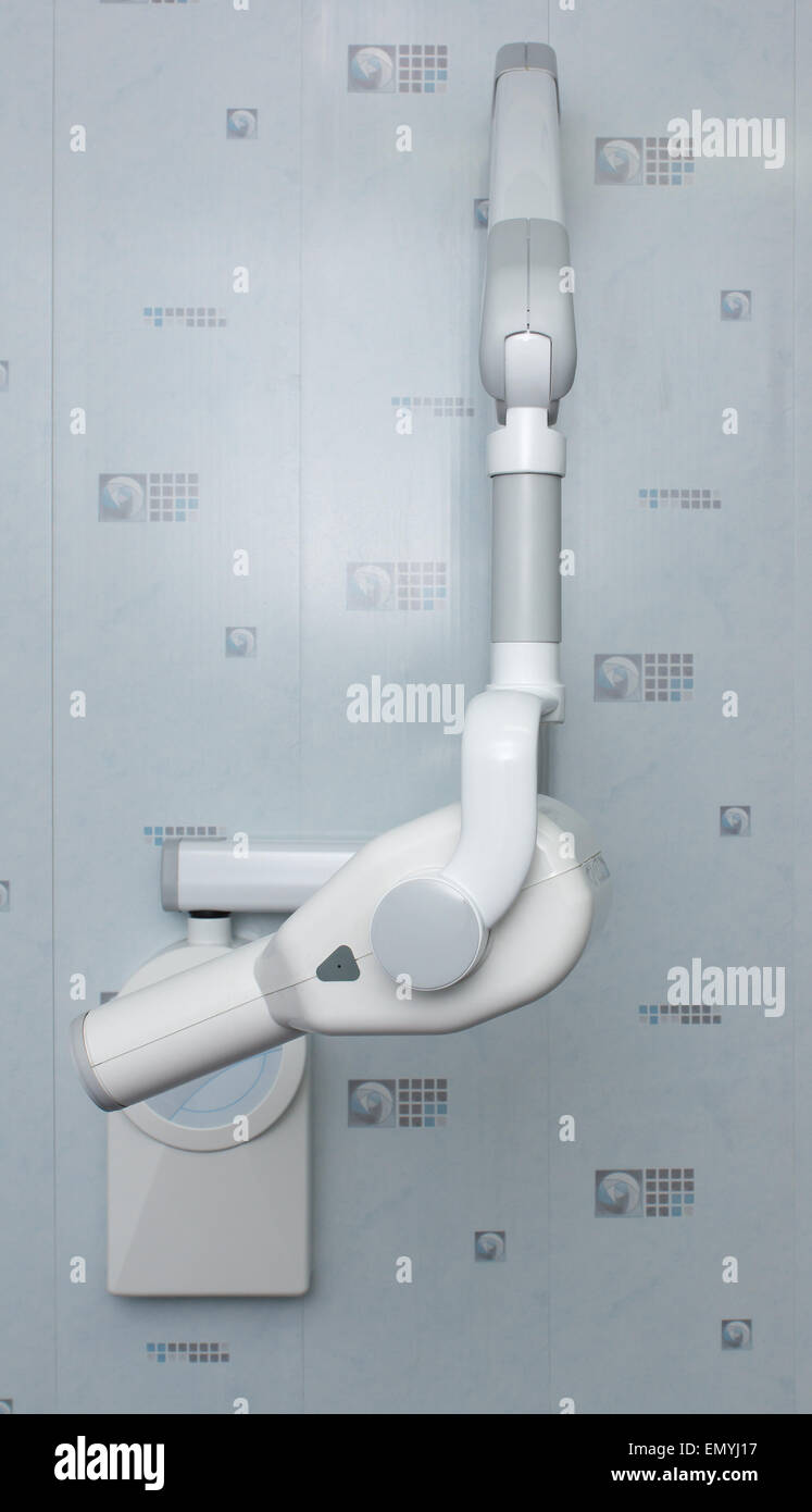 Office with portable radiological installation fixed on a wall Stock ...