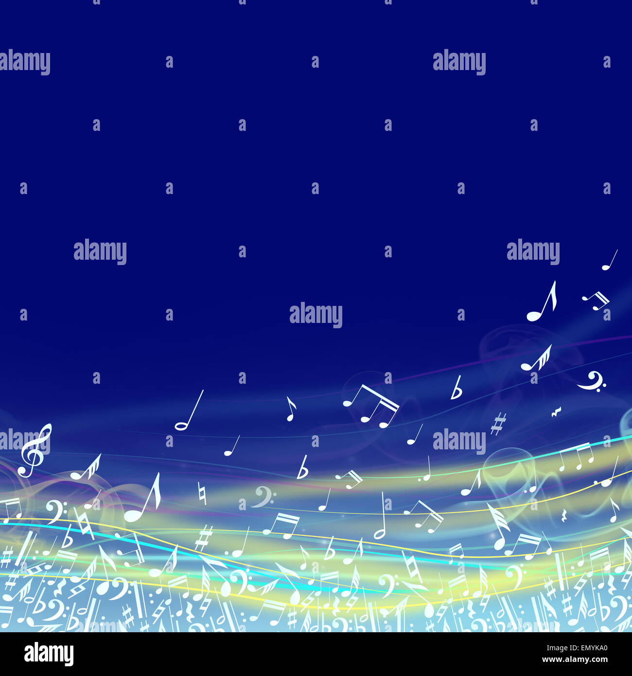 Image of Sea And Music Stock Photo - Alamy