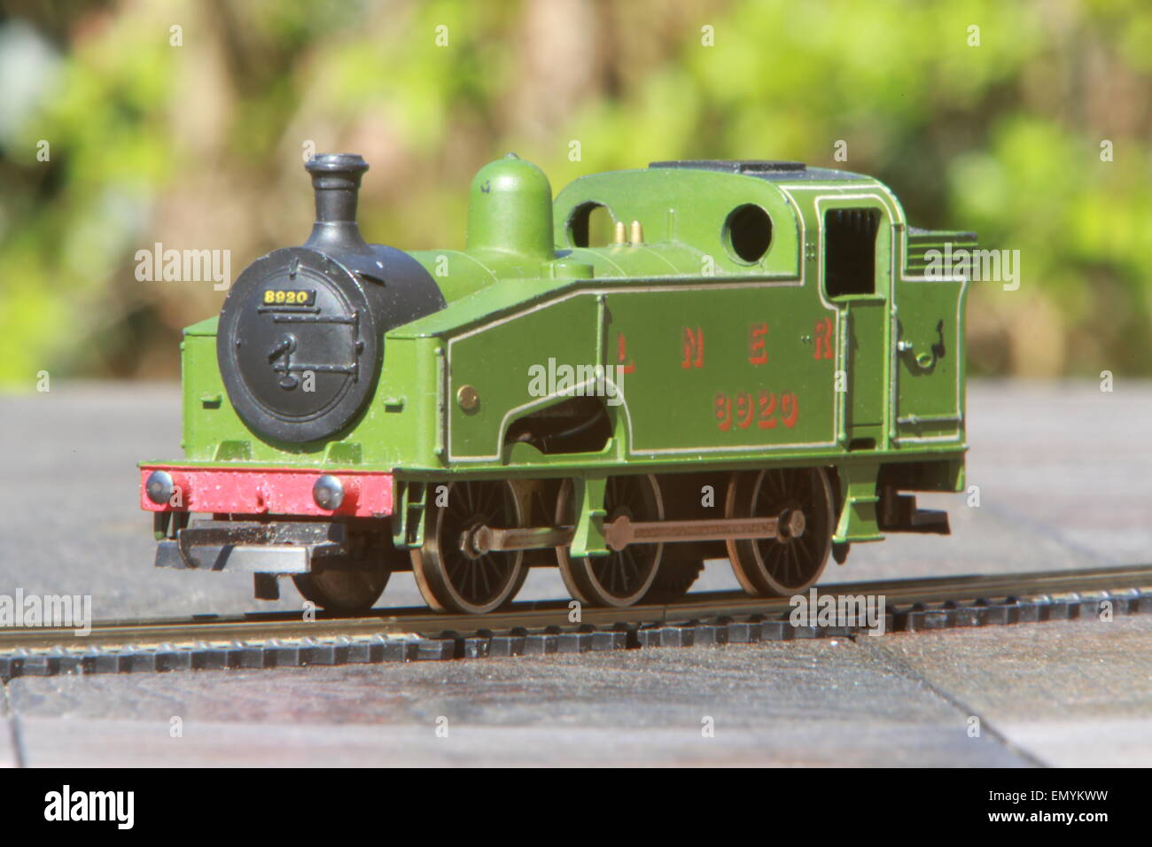 A series of images showing Model Railways, trains, locomotives, wagons ...