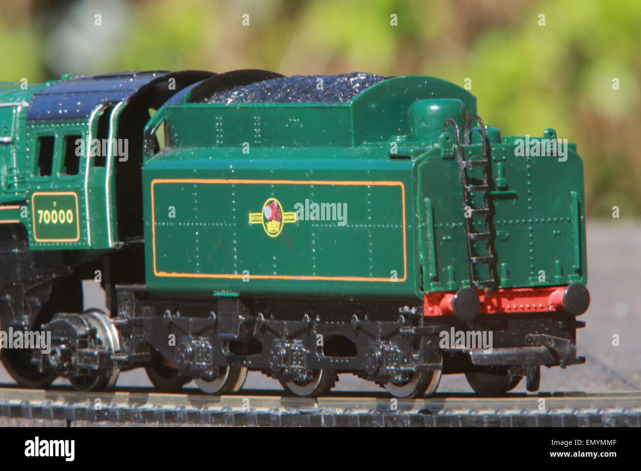 A series of images showing Model Railways, trains, locomotives, wagons ...