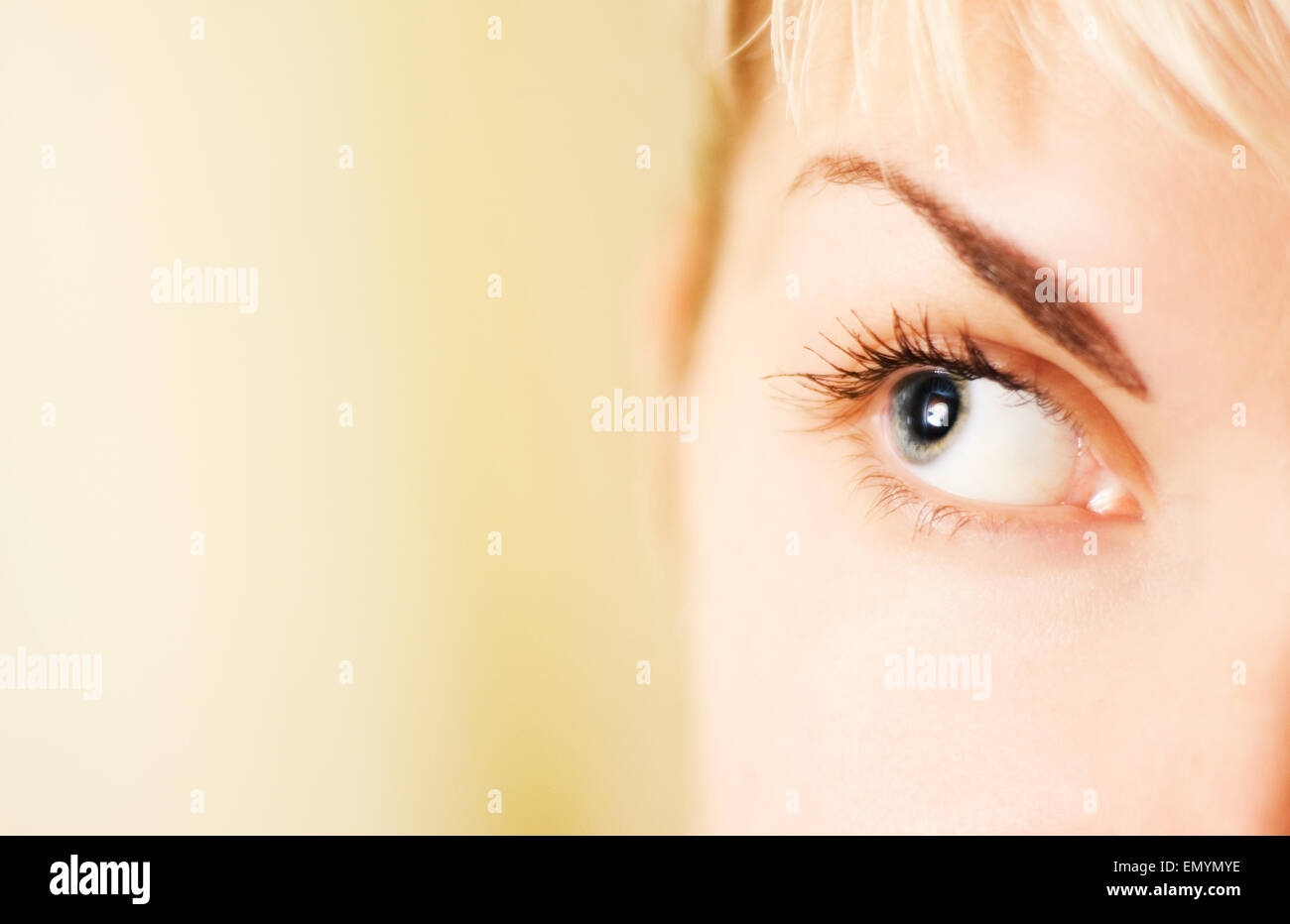 Human eye face hi-res stock photography and images - Alamy