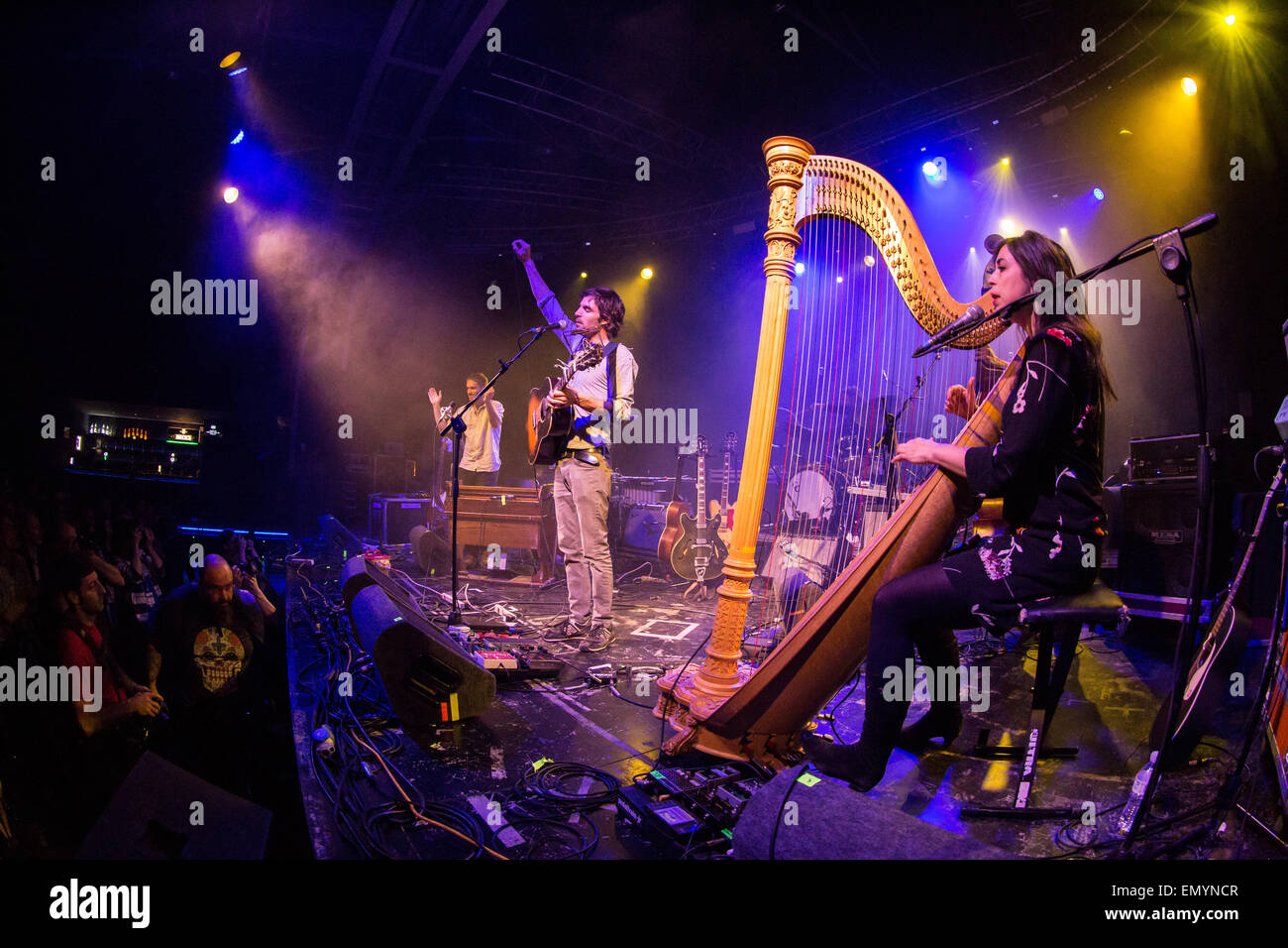 Milan, Italy. 23rd April, 2015. The Canadian folk band THE BARR ...