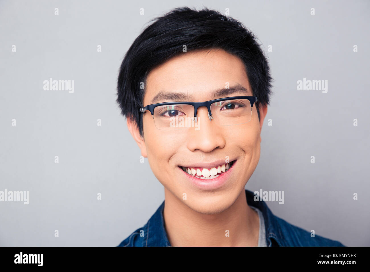 Portrait happy asian male looking hi-res stock photography and images ...