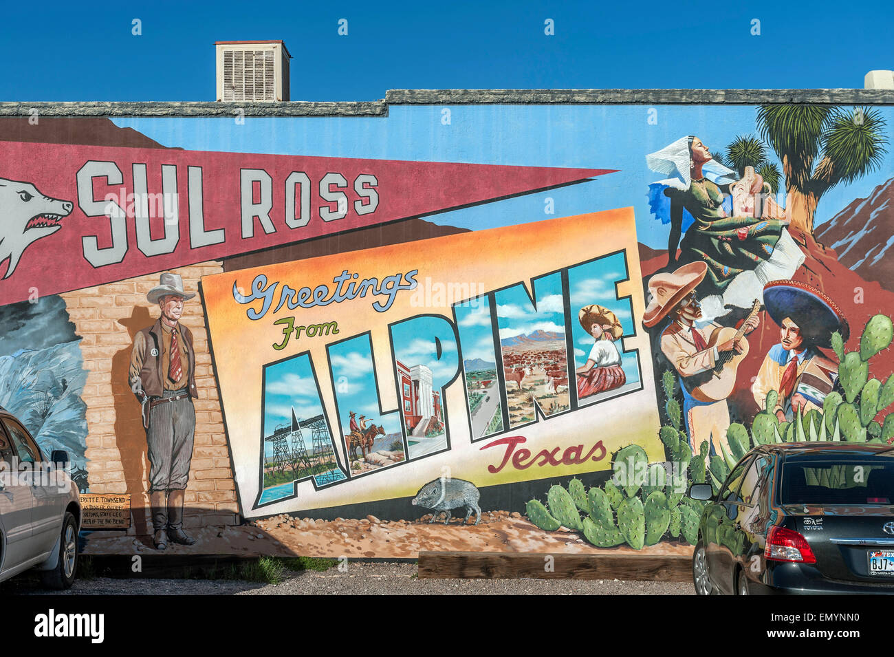 Alpine murals hi-res stock photography and images - Alamy