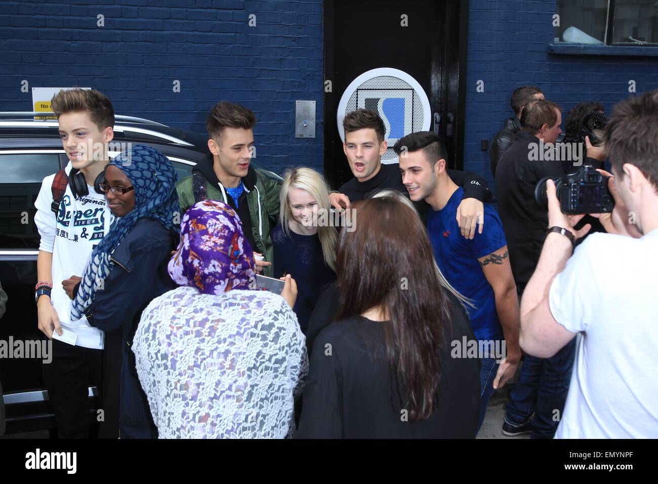 X Factor final contestants arrive at music studio rehearsals. Featuring ...