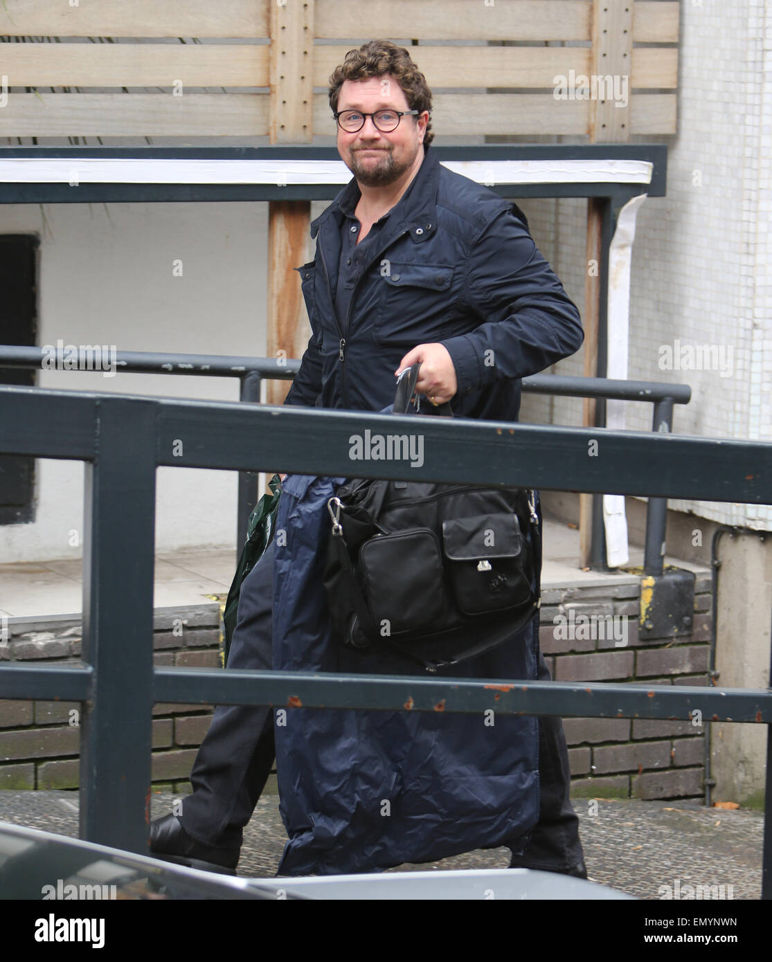 Michael Ball outside ITV Studios Featuring: Michael Ball Where: London ...