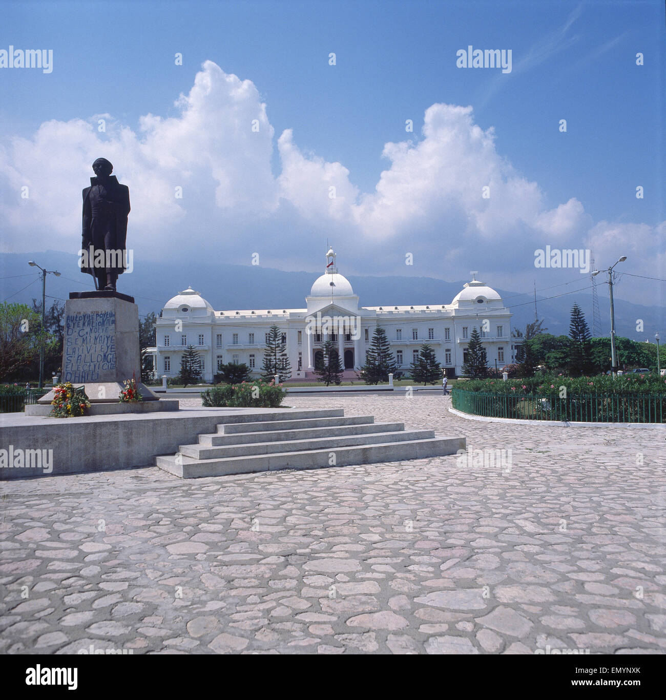 Karibik, Haiti, Port-au-Prince, Präsidentenpalast Stock Photo - Alamy