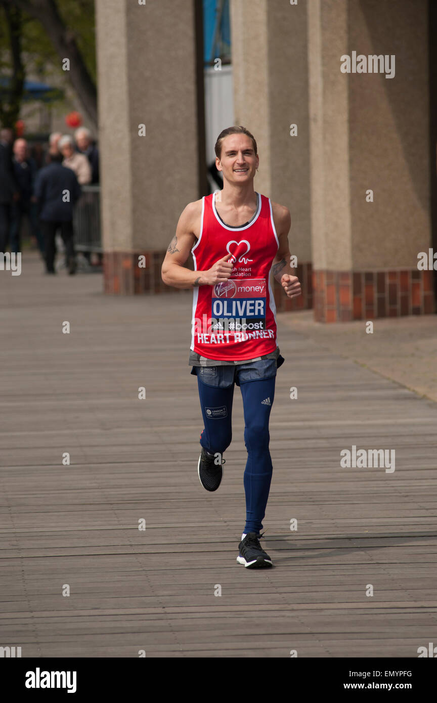 Tower Hotel, London, UK. 23rd April, 2015. Celebrity runners attend the ...
