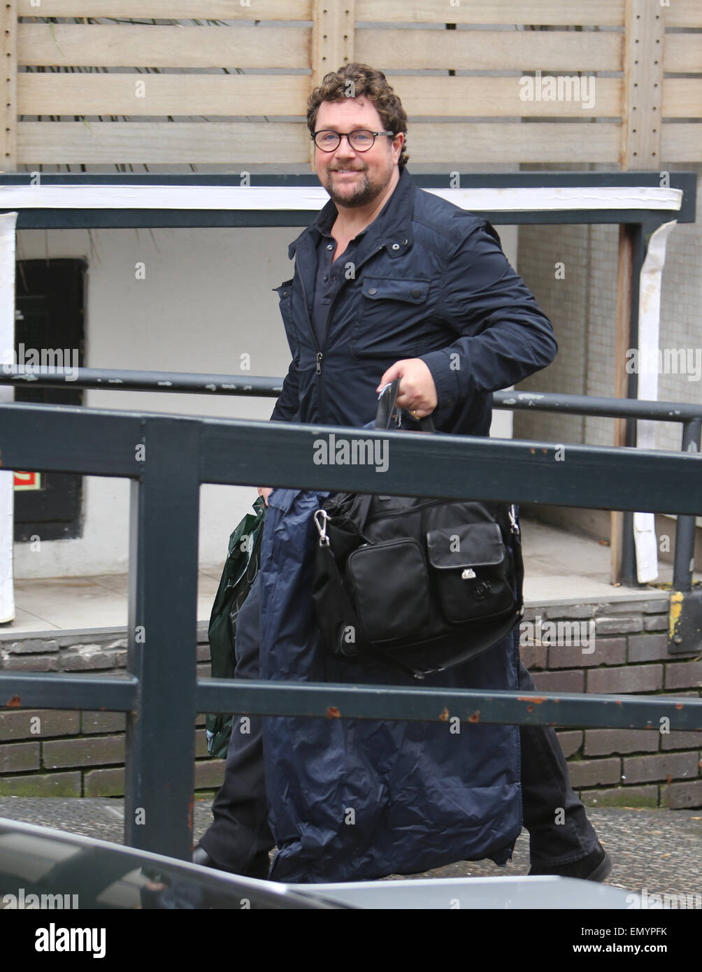 Michael Ball outside ITV Studios Featuring: Michael Ball Where: London ...