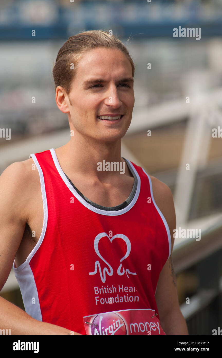 Tower Hotel, London, UK. 23rd April, 2015. Celebrity runners attend the ...