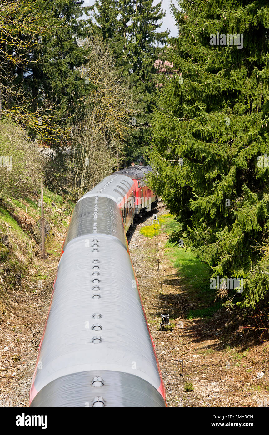 Rail travel transport train speed railway hi-res stock photography and ...