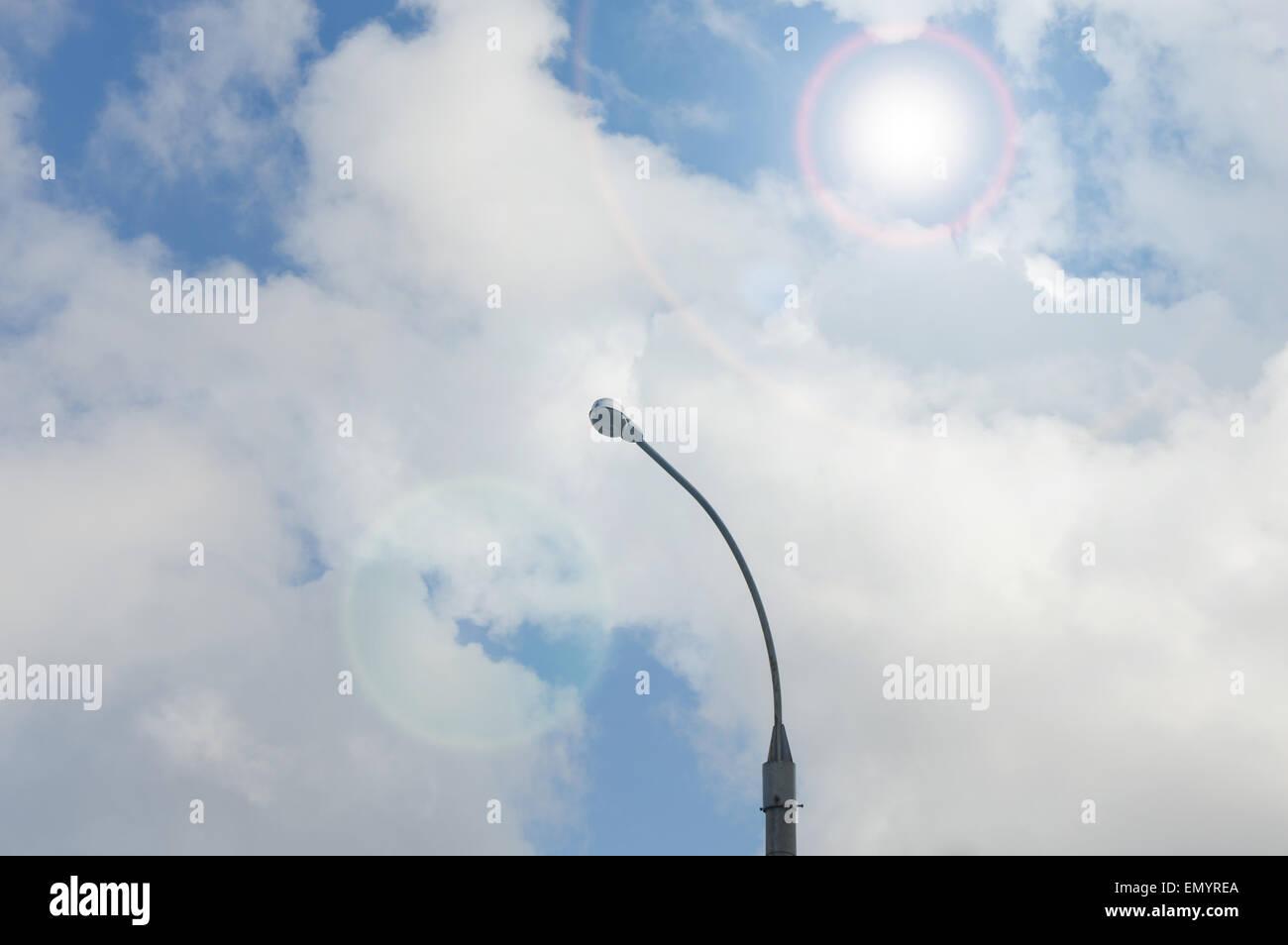 Lamppost with bright lighting hi-res stock photography and images - Alamy