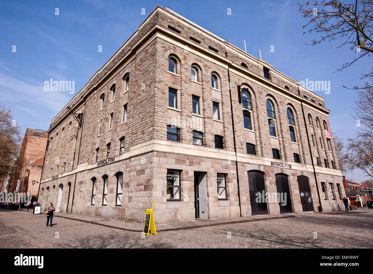 Arnolfini Arts Gallery at Harbourside in Bristol city centre, England ...