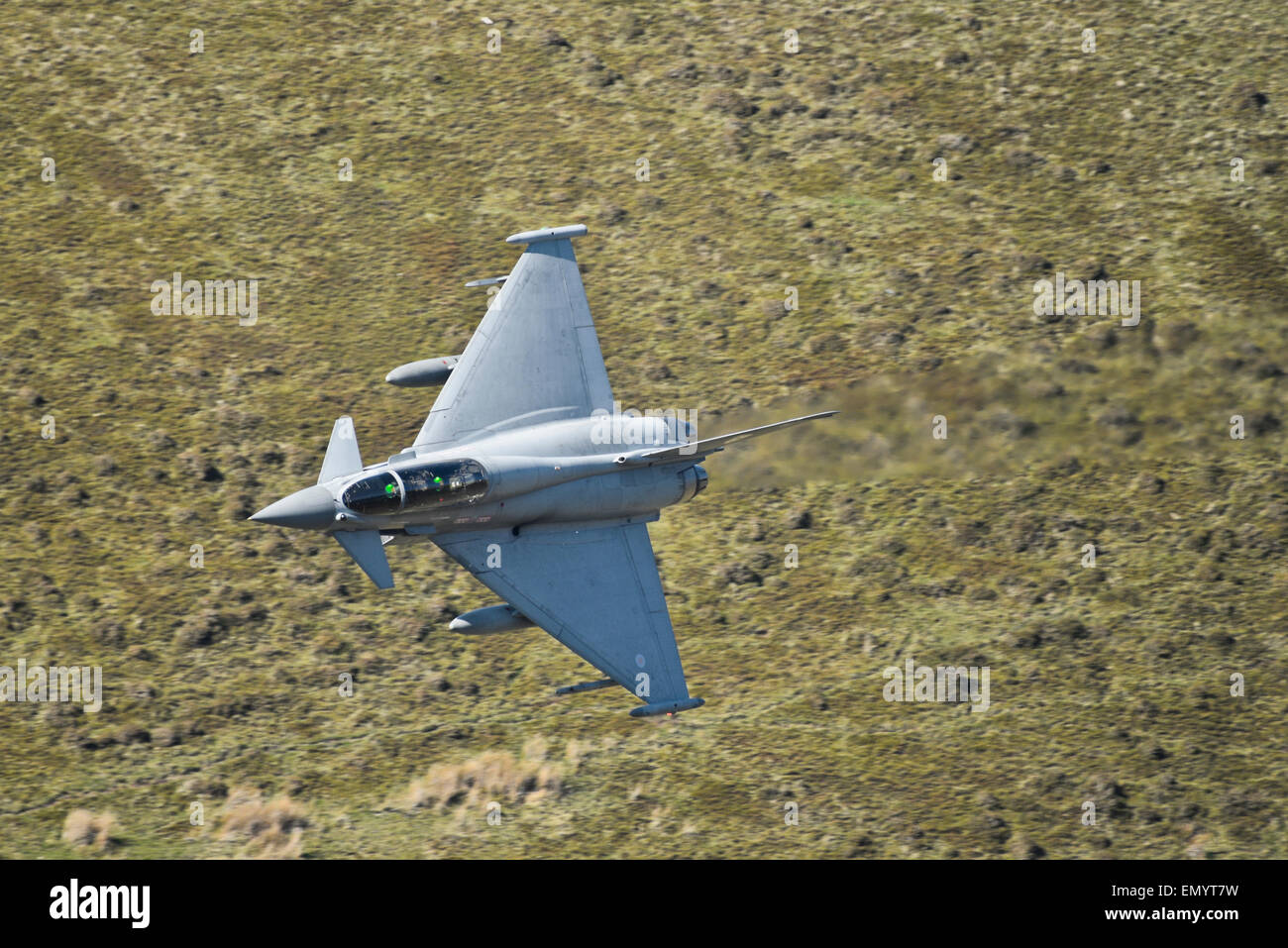 Typhoon Eurofighter Mach Loop Wales Uk Cad East High Resolution Stock ...
