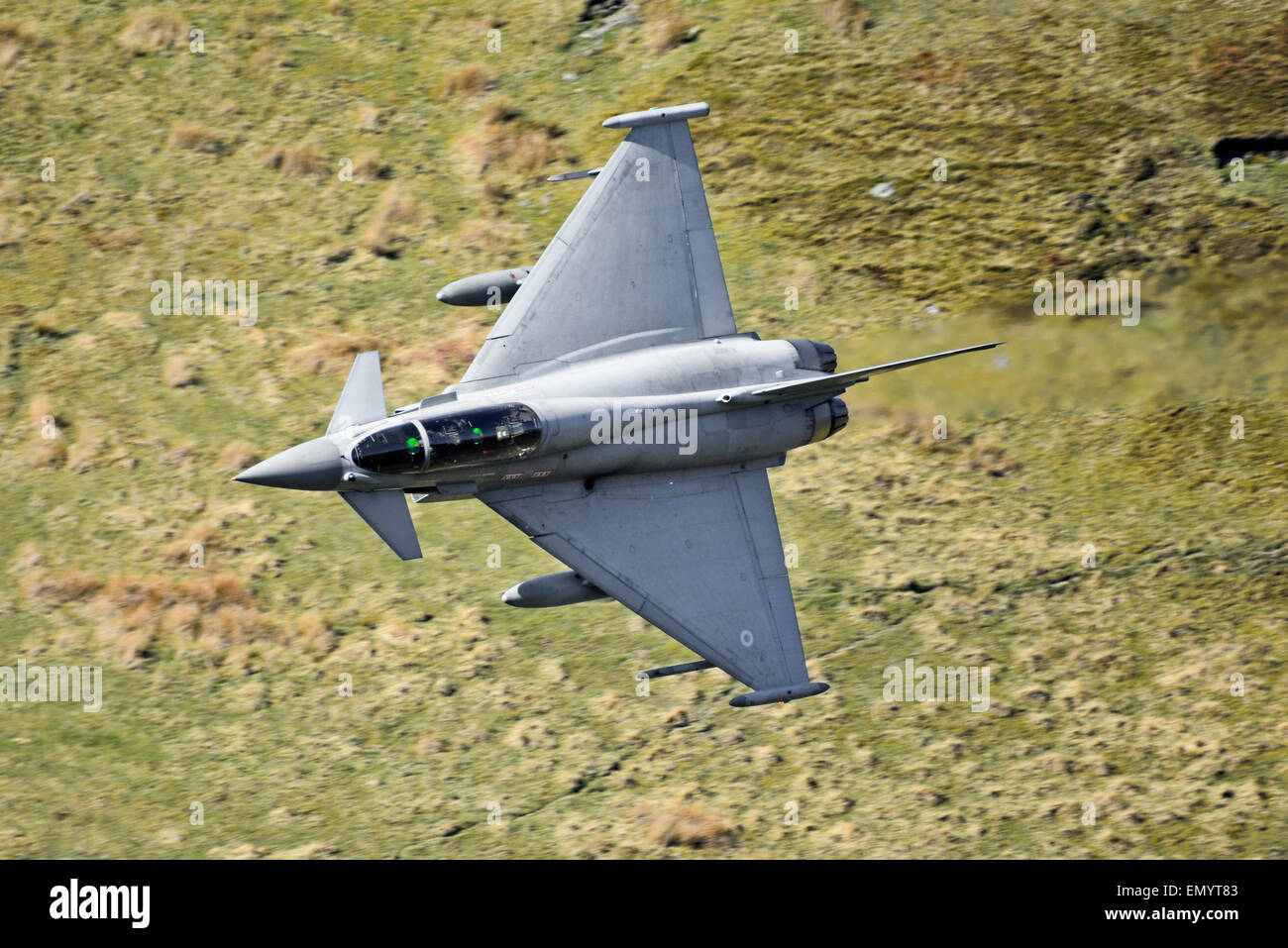 Typhoon eurofighter mach loop wales uk cad east hi-res stock ...