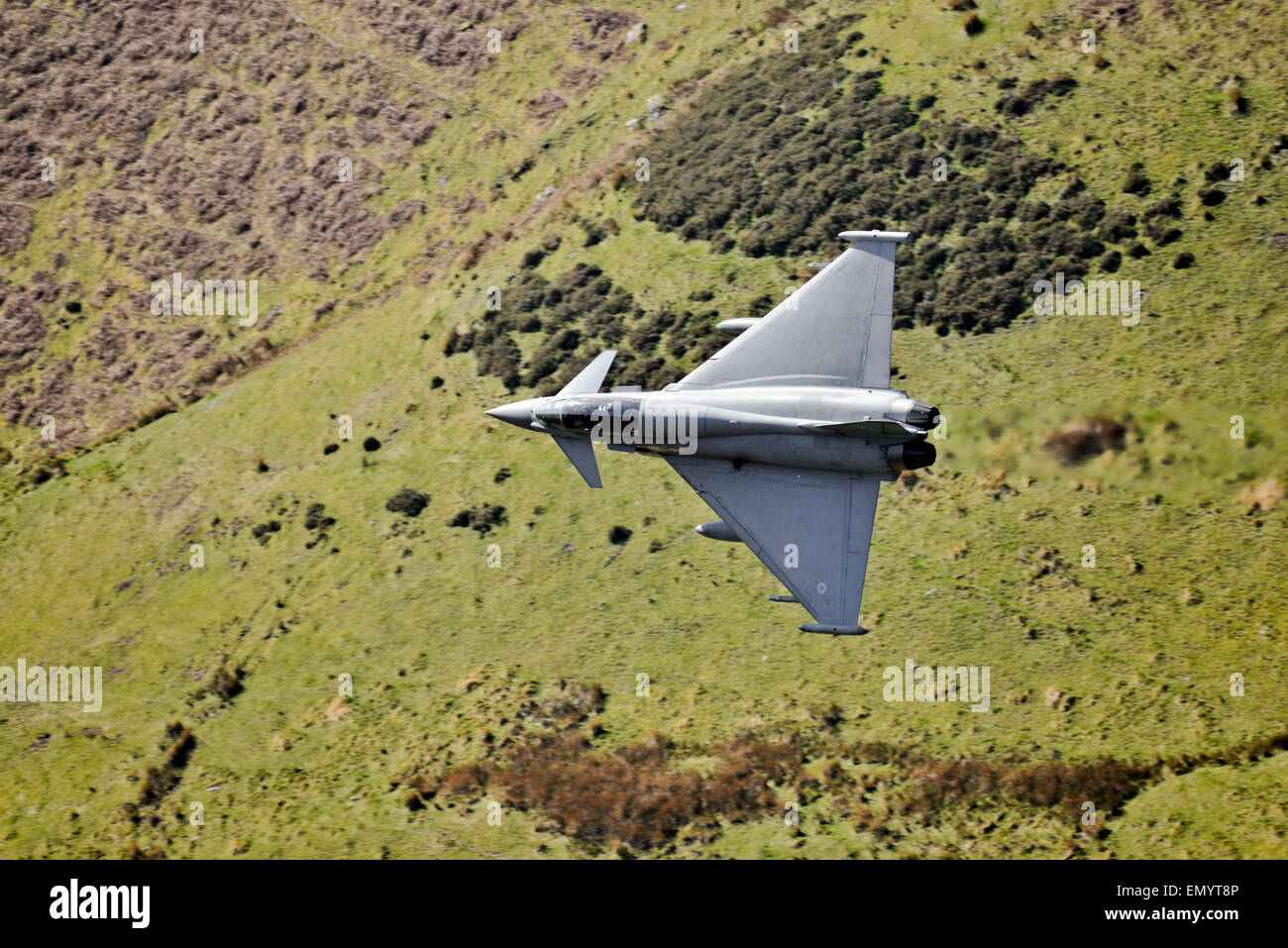 Typhoon Eurofighter Mach Loop Wales Uk Cad East High Resolution Stock ...