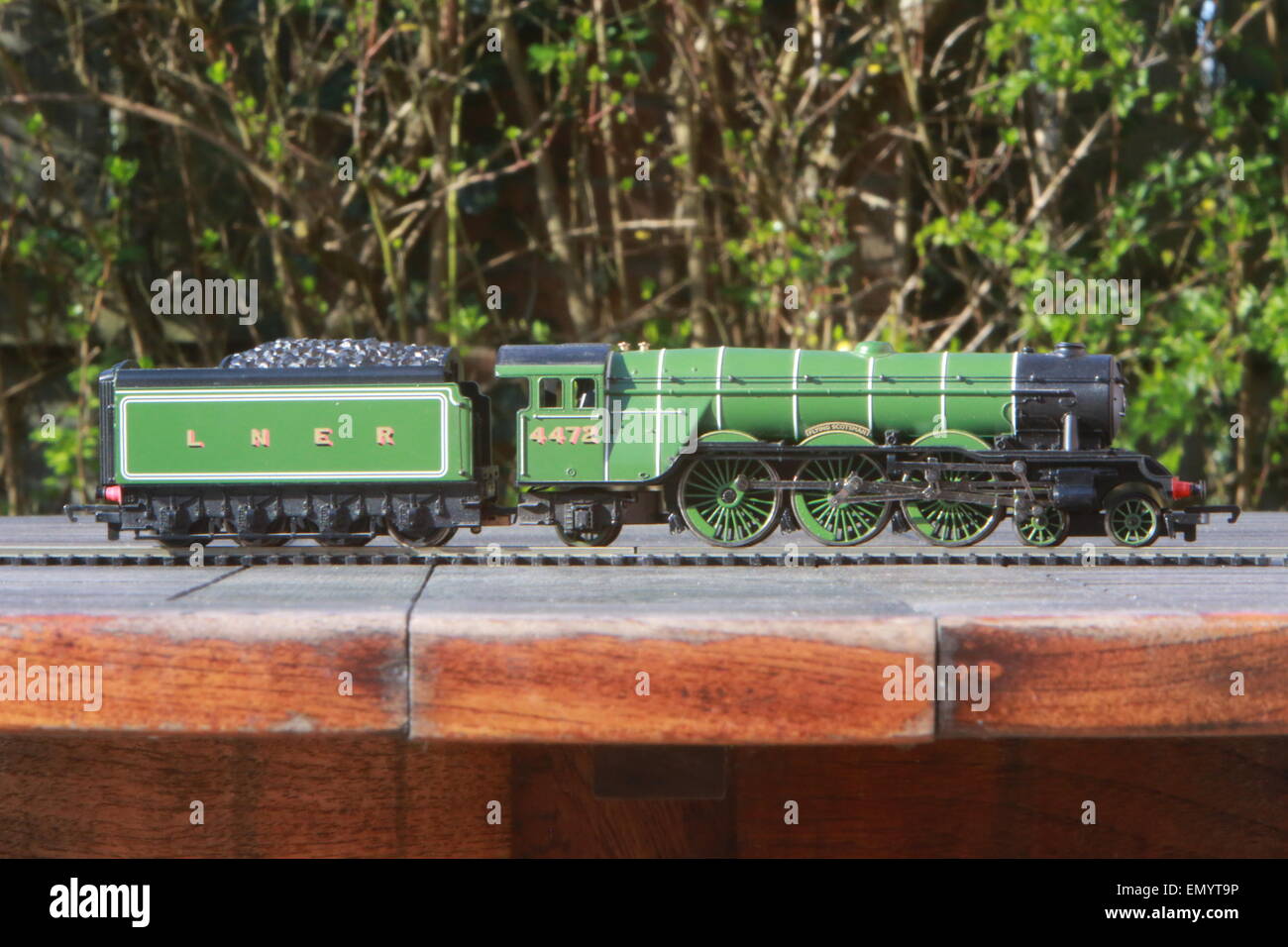A series of images showing Model Railways, trains, locomotives, wagons ...
