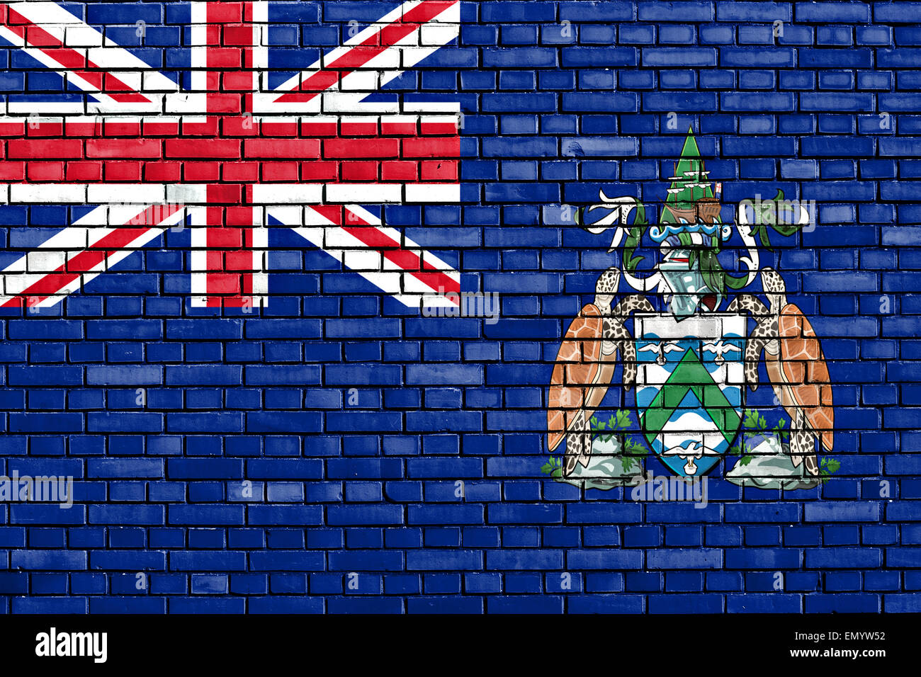 Flag ascension island hi-res stock photography and images - Alamy