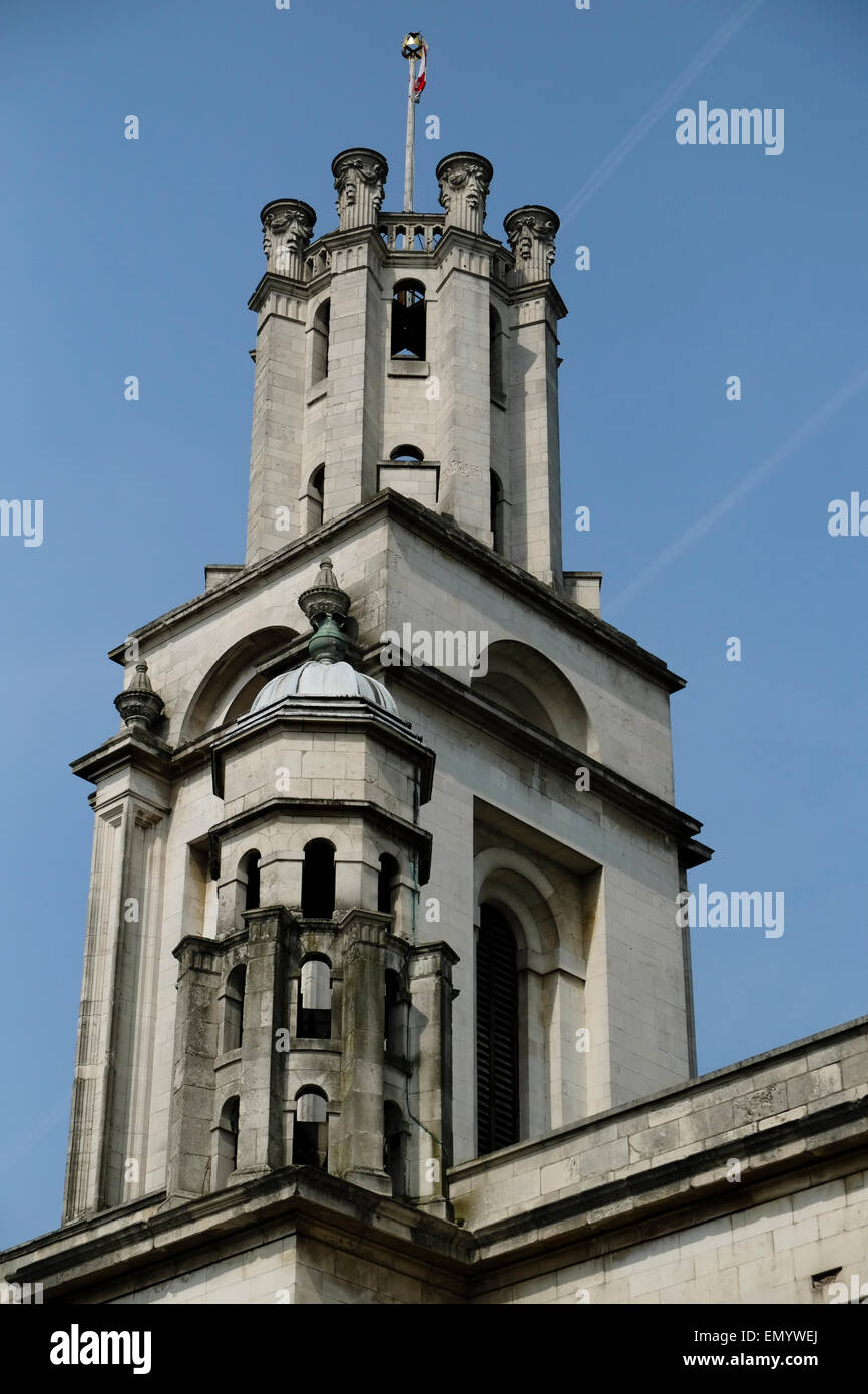 St George in the East Stock Photo - Alamy