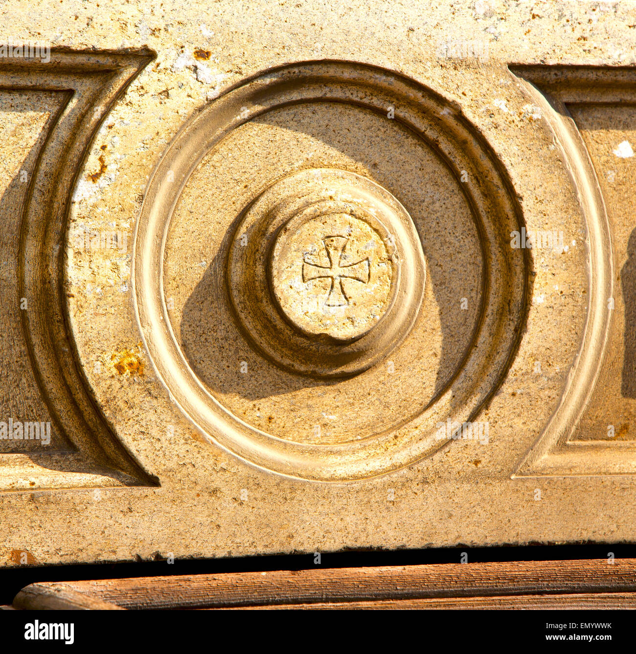 old milan in italy church concrete wall brick the abstract background ...