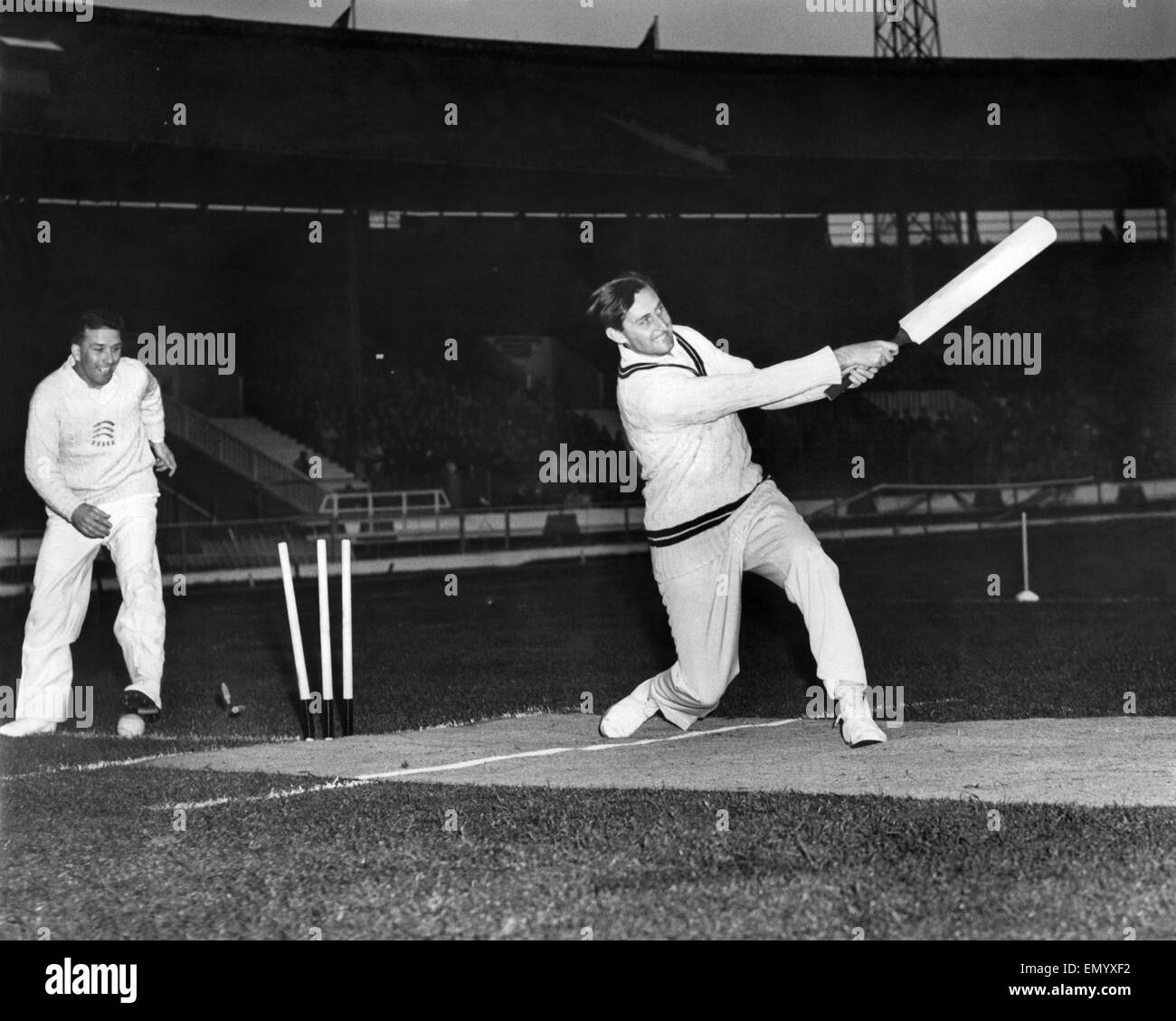Clean Bowled High Resolution Stock Photography and Images - Alamy