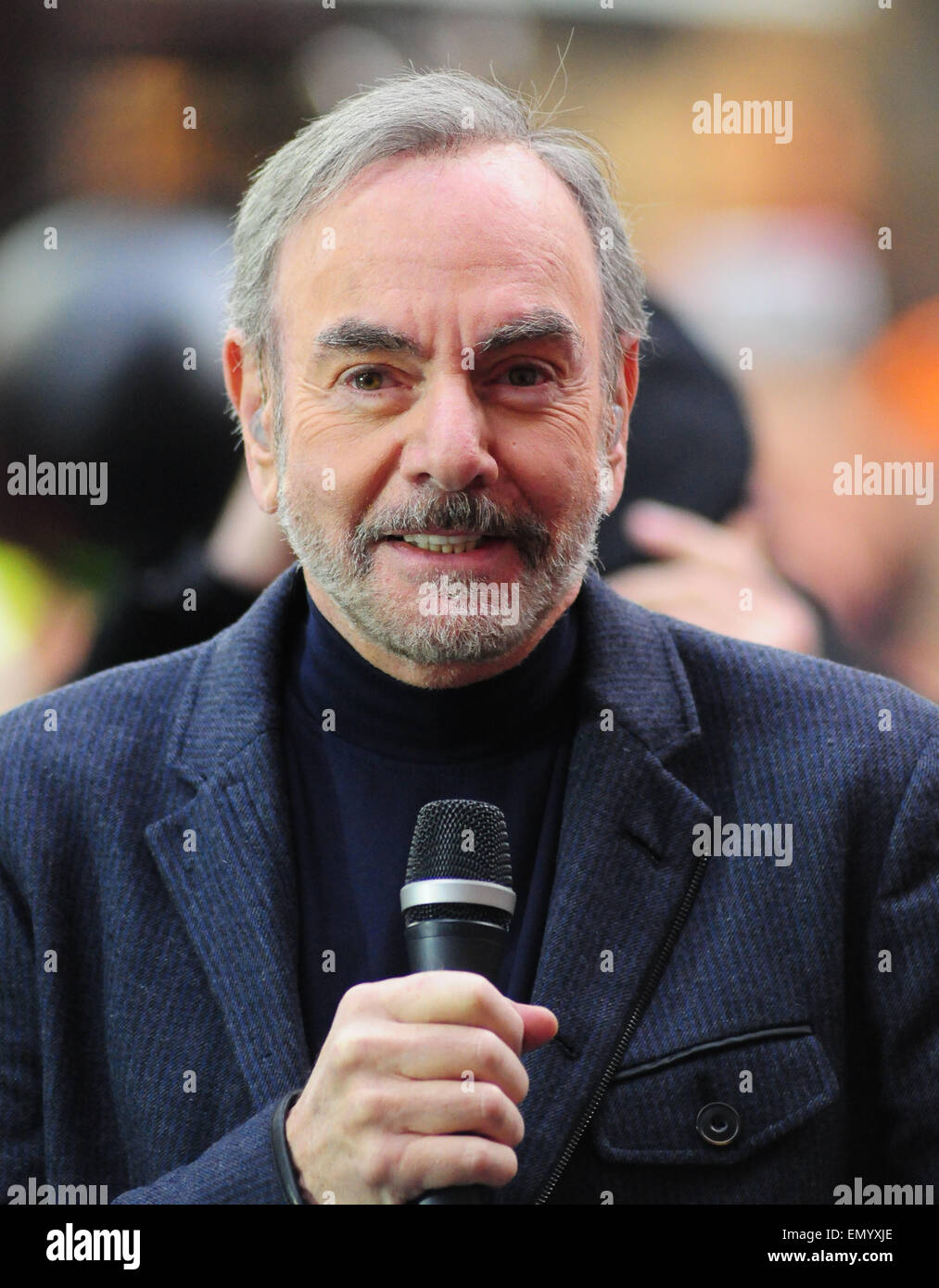 Neil Diamond performing on the 'Today' show as part of the Toyota ...
