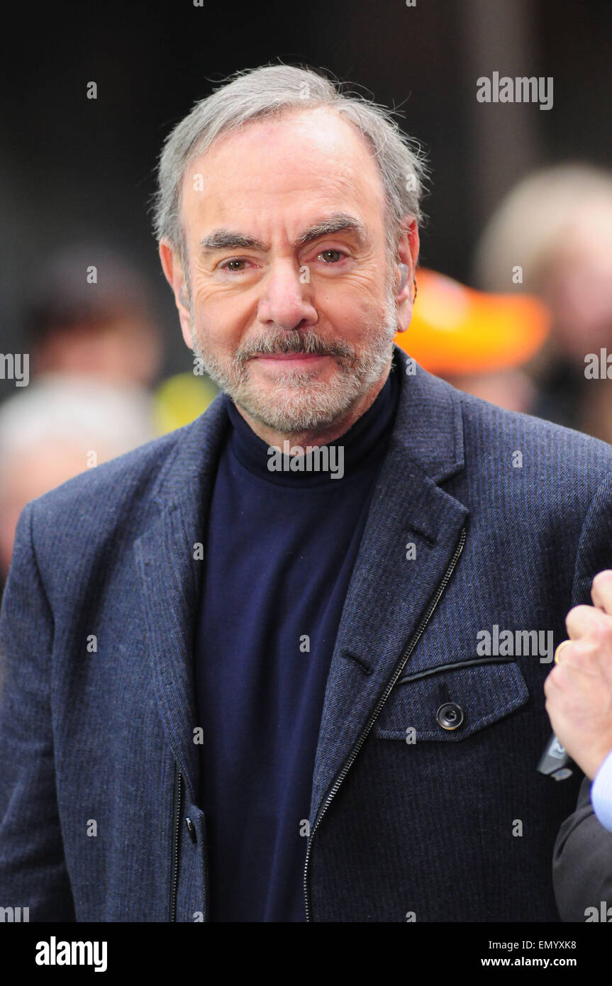 Neil Diamond performing on the 'Today' show as part of the Toyota ...