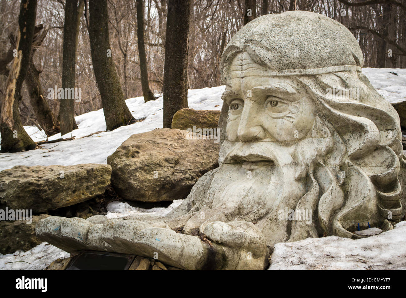 Statue of old man with beard hi-res stock photography and images - Alamy