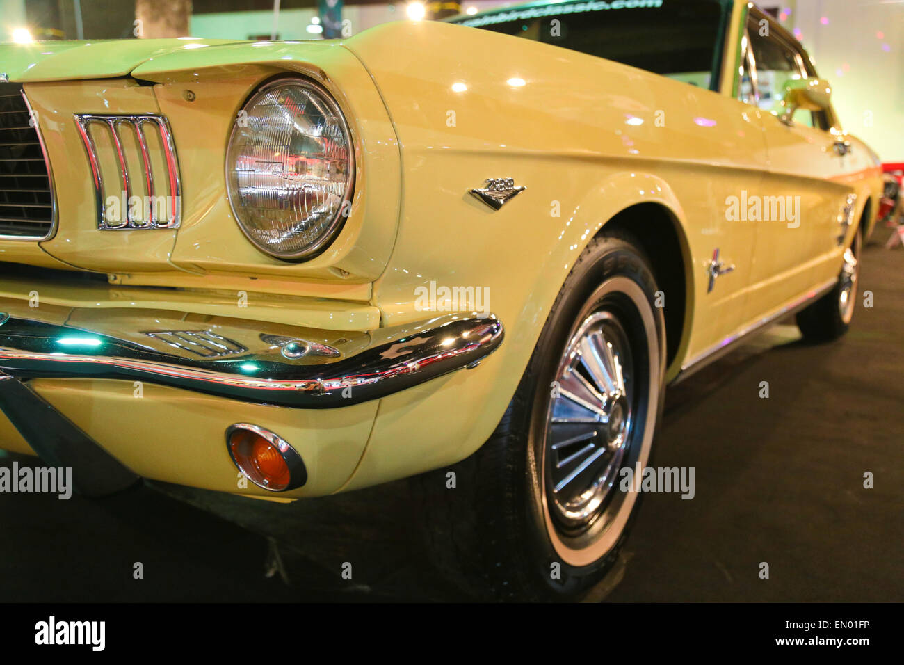 Ford Mustang Coupe 1965 model on display at KL International Motorshow ...