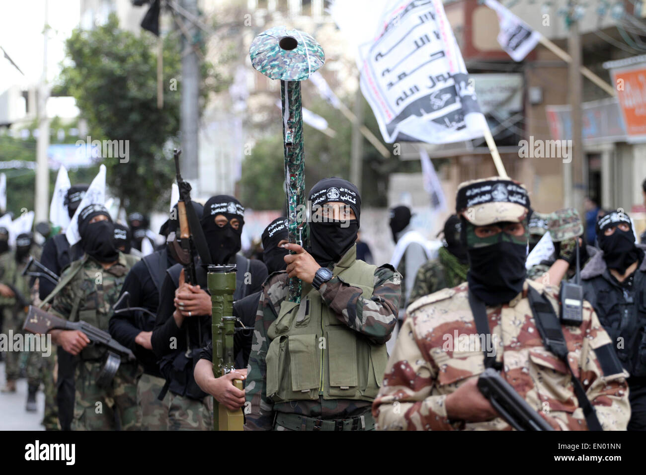 Gaza City, Gaza Strip, Palestinian Territory. 1st Jan, 2000. Members of ...